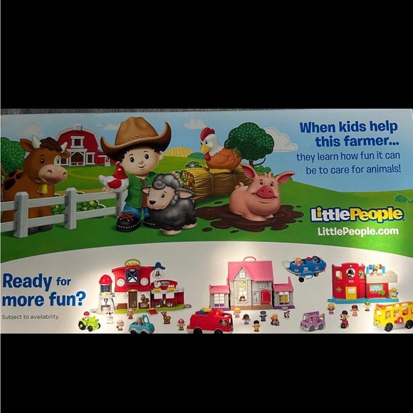 Fisher-Price | Toys | Fisherprice Little People Farmeranimals Cow Sheep ...